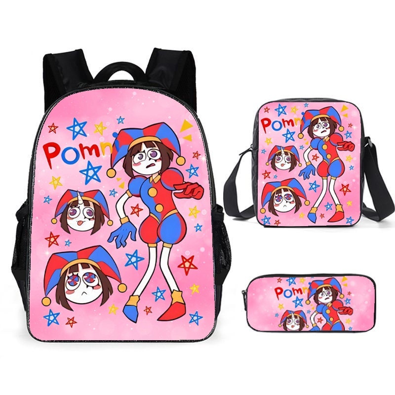 Pomni bag for kids The Amazing Digital Circus merch backpack for kids ...