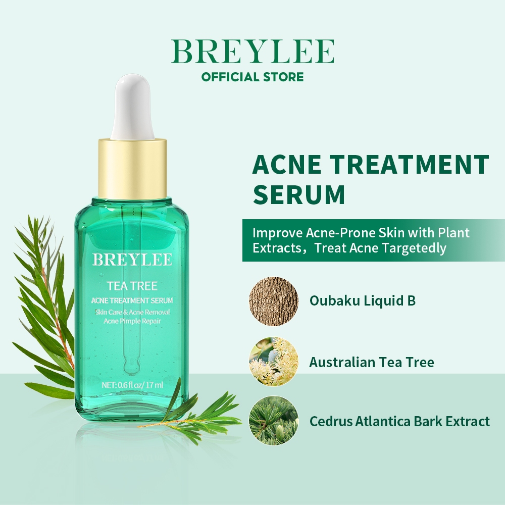 BREYLEE Tea Tree Acne Control Serum Cure 17ml | Shopee Philippines