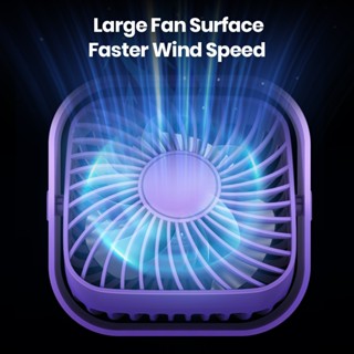 TOPK USB Mini Fan [USB Powered] Desktop Plug-in Mute Table Fan 3 Speed ...