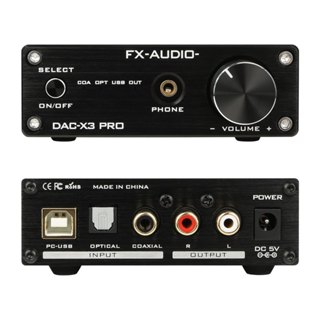 FX AUDIO DAC-X3PRO / DAC-X3 PRO Headphone Amplifier Mini USB DAC HiFi ...