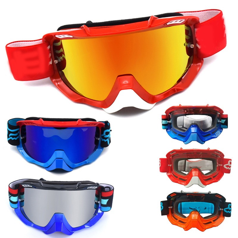 FOX MX Goggles Motocross Helmet Goggle Dirt Bike MTB DH Racing Glasses ...