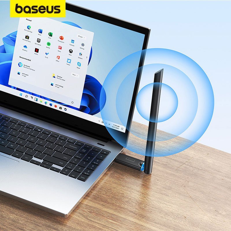 Baseus FastJoy Series WiFi Adapter 150Mbps/300Mbps/650Mbps Wireless Wi ...