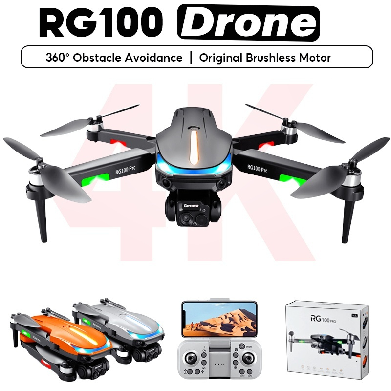 [Gift Set] Original RG100 Pro Better Drone with camera 4k Brushless ...