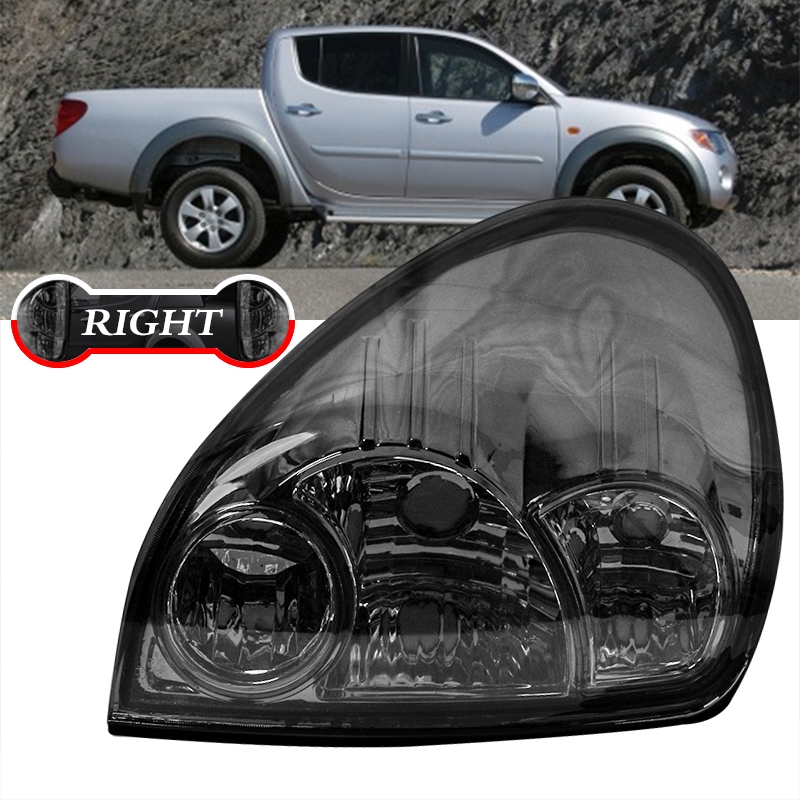 1Pair Smoke Taillight For Mitsubishi L200 Triton Colt Pickup Tail Light ...