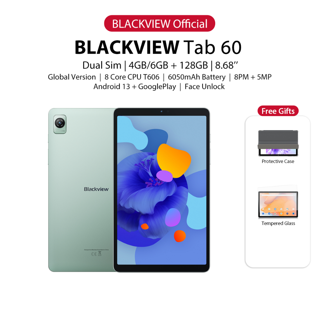 Blackview Tab 60 8.68-inch Unisoc T606 Octa-core 4GB/6GB+128GB 6050mAh ...
