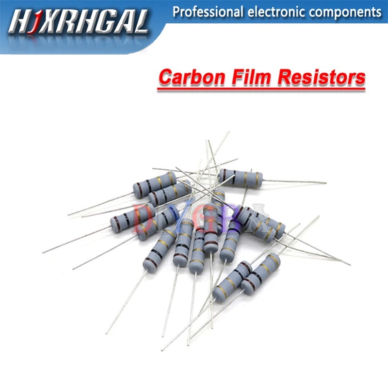 20PCS 2W 5% Carbon Film Resistor 20R 27R 30R 39R 47R 56R 100R130R 200R 390R 680R 1K 2K 2.7K 20R ...