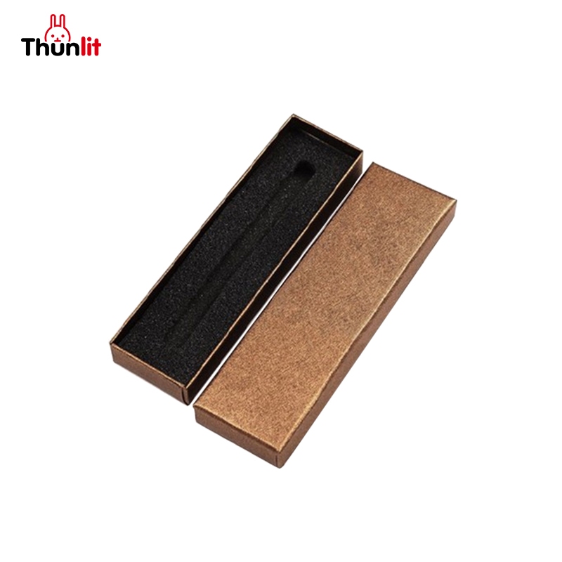 Thunlit Pen Box Gold Luxury Business Personalized Gift Box for Packing ...