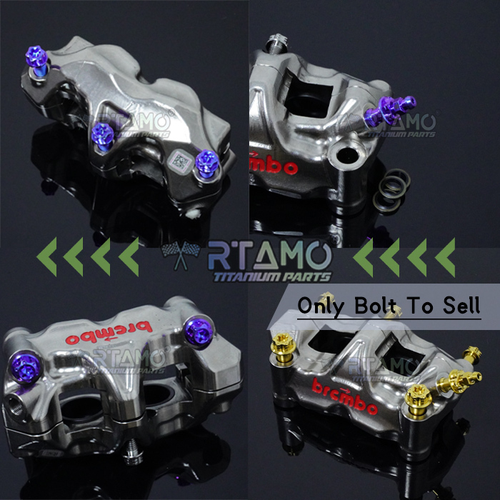 RTAMO Titanium Gr5 Brembo GP4-RX 100 108mm Radial Caliper Pump Titanium Bolt | Shopee Philippines