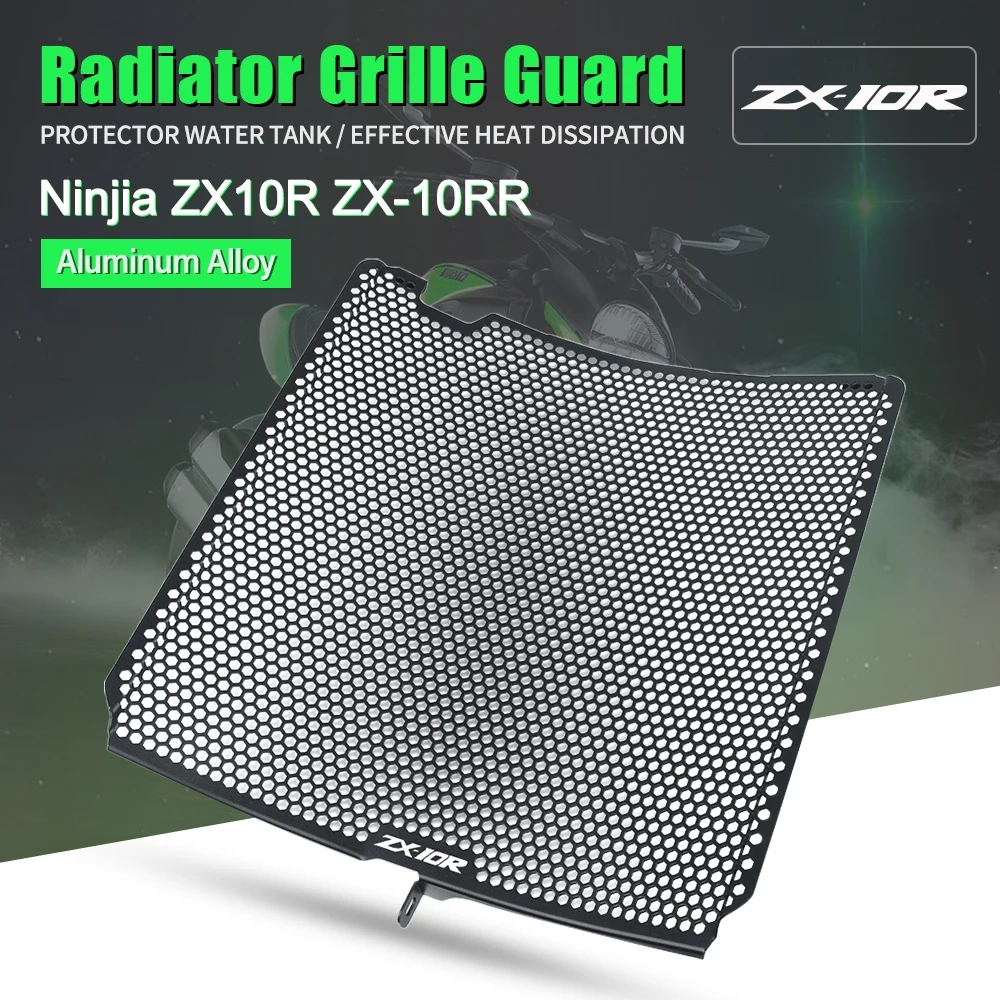 Radiator Grille Guard Cover For Kawasaki NINJA ZX-10R ZX10R 2016 2017 ...