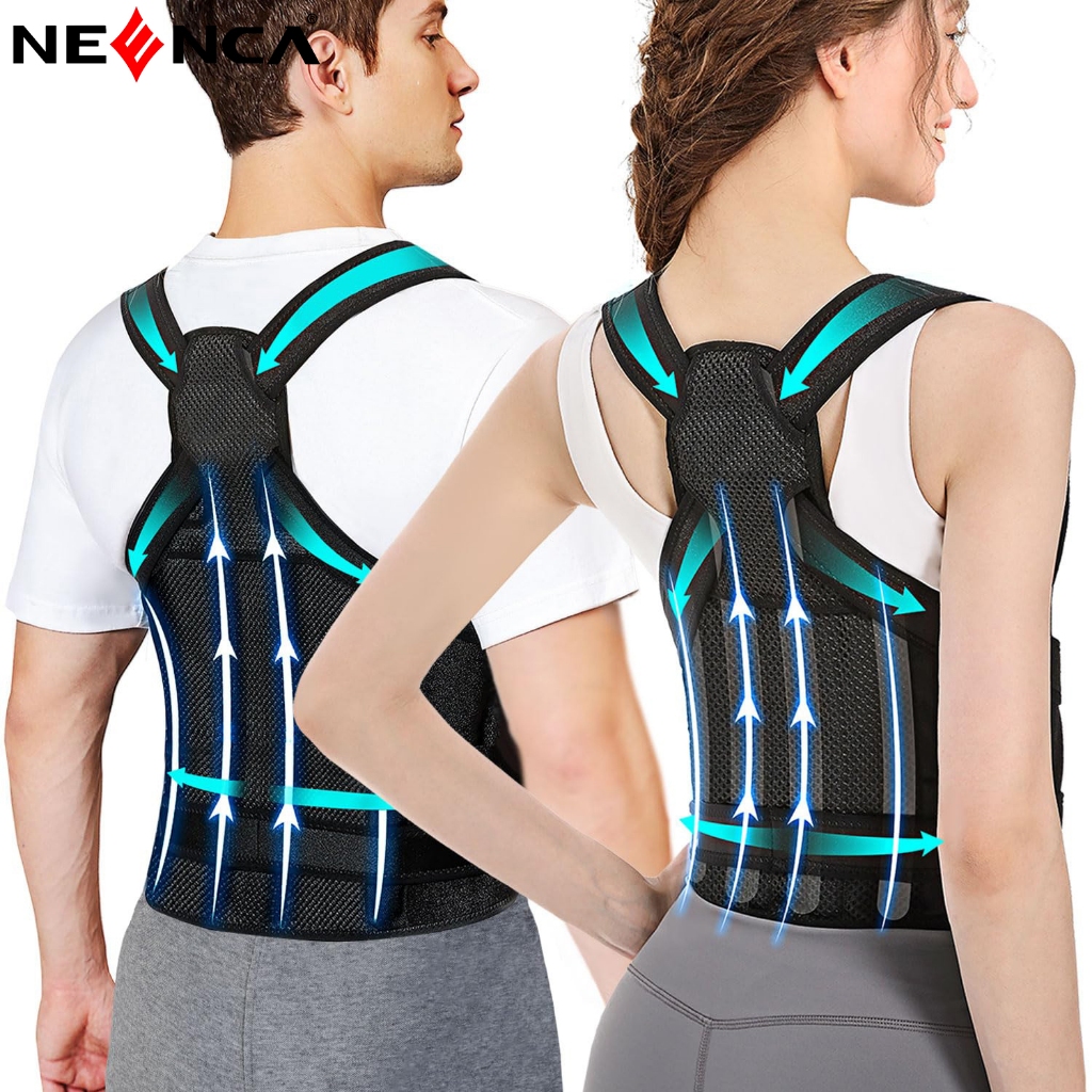 NEENCA Back Posture Corrector Back Support Belt Lumbar Spine Support ...