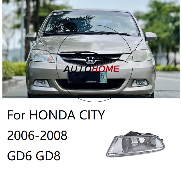 （good quality）Fog lamp light front bumper lamp light For Honda CITY 2006 2007 2008 GD6 GD8 ...
