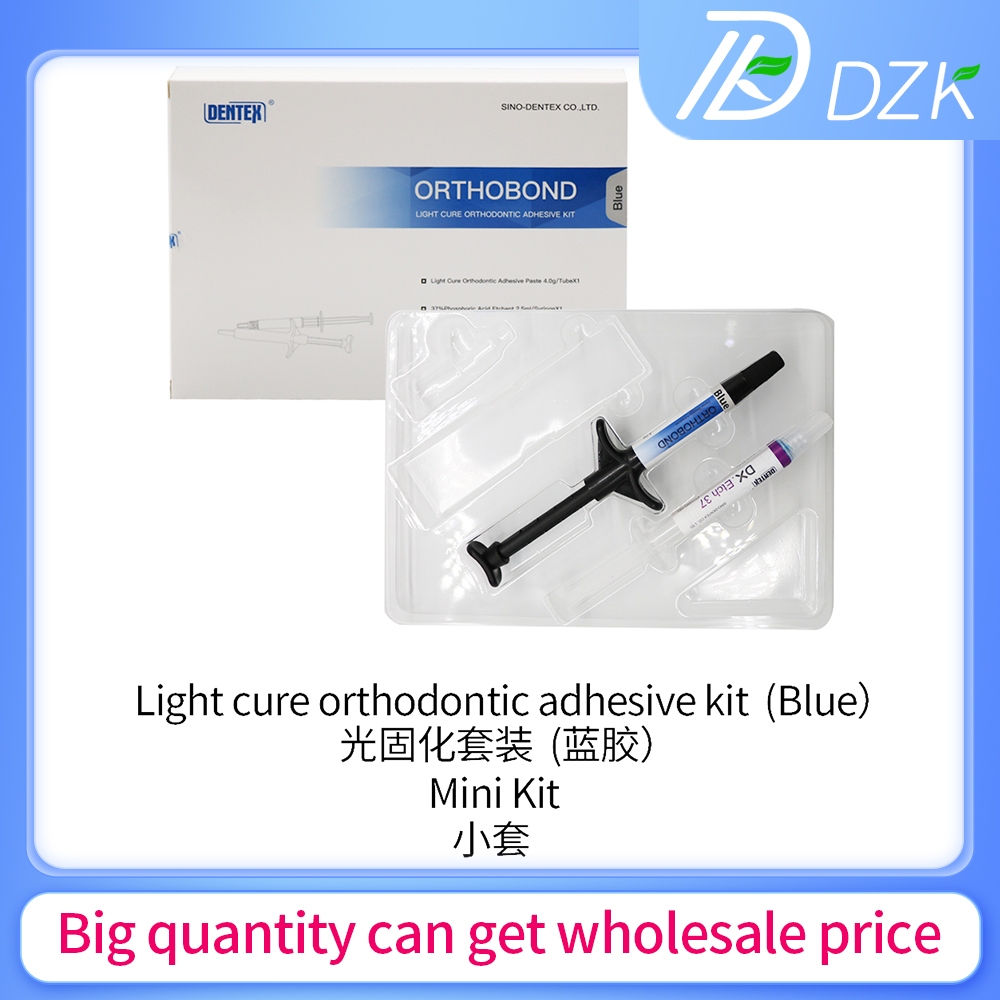 1Box Blue Glue Adhesive Light Cure Band Cement Shade Blue Glue Kit ...
