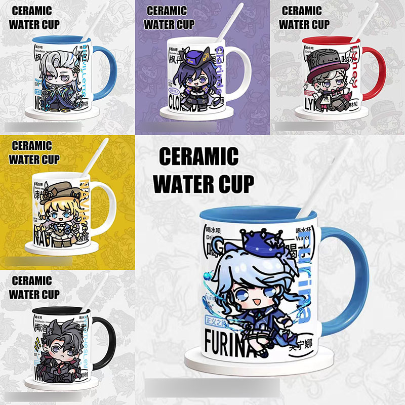 Genshin impact cup Furina Navia mug cup | Shopee Philippines