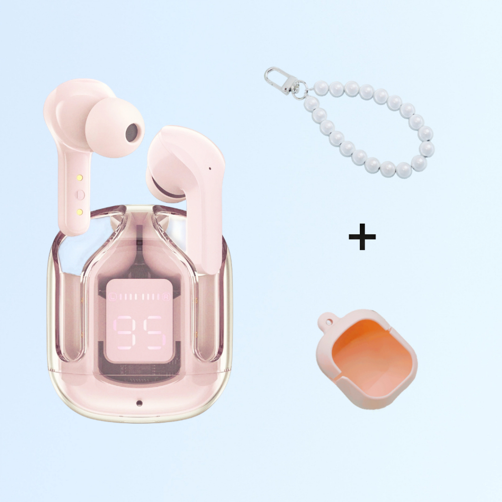 KY8 PLUS Earbuds (2 Freebies: 1 Silicon Case+1 Pearl Style Lanyard) 6 ...