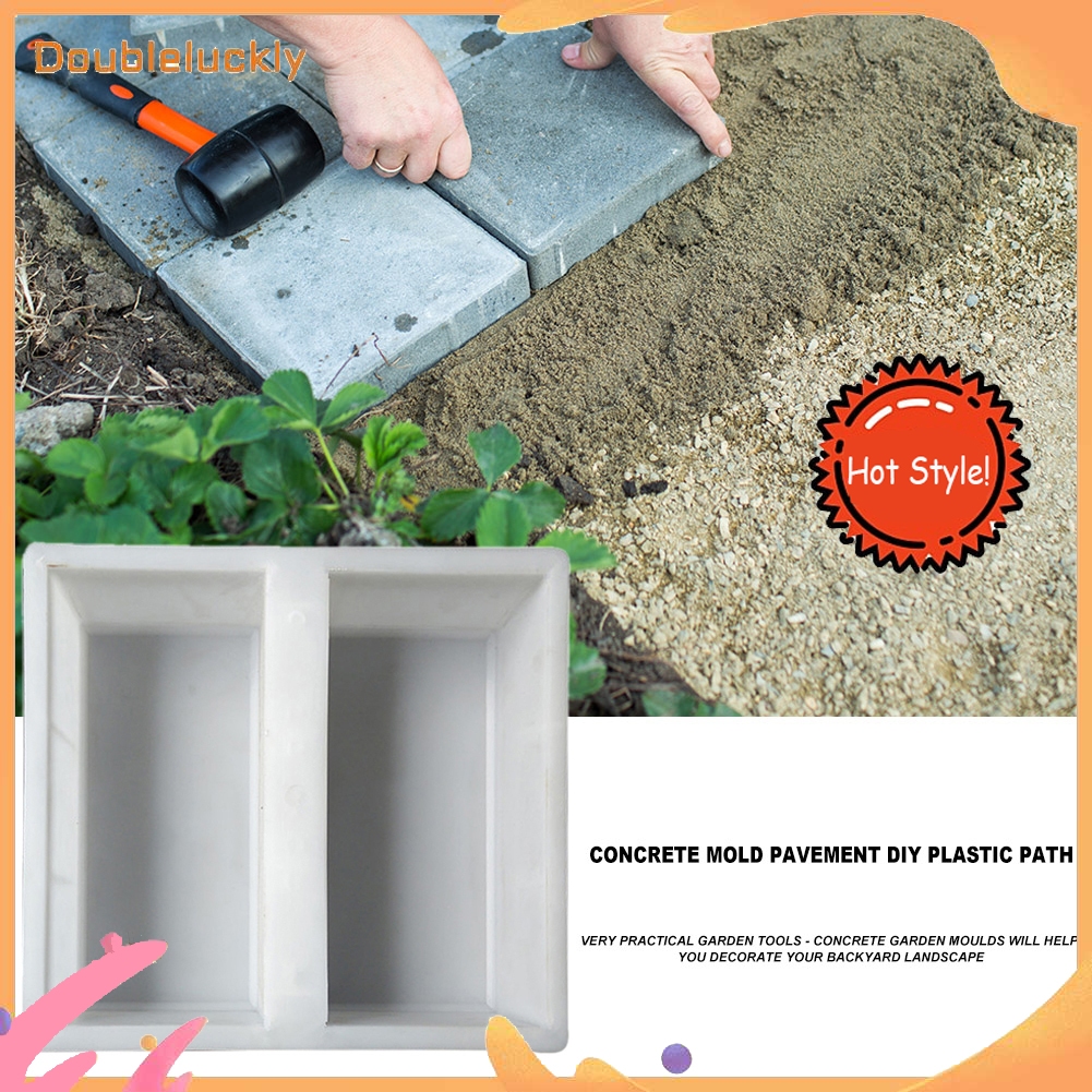 DIY Garden Yard Plastic Path Maker Garden Yard Path Pavement Mold ...
