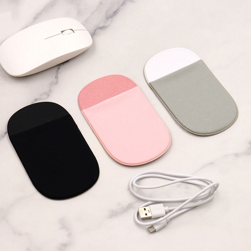 Mouse Holder for Laptop Universal Reusable Adhesive Stick-On Mouse ...