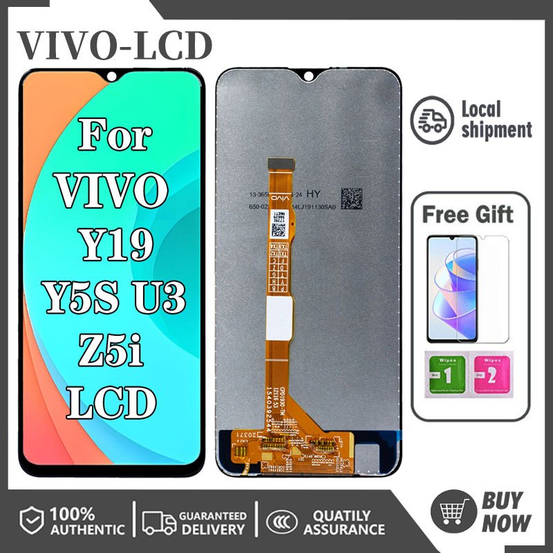 For Vivo Y19 Y5S U3 Z5i LCD Digital Touch Screen Display Assembly for ...