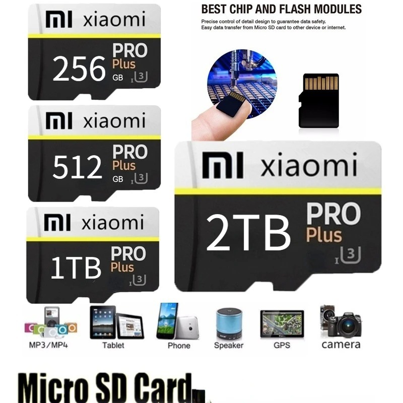 Original Memory Card 256GB Flash Mini Micro SD Card 256GB 512GB 1TB 2TB ...