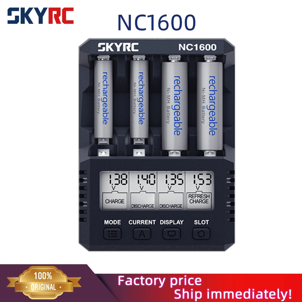 SKYRC NC1600 AA/AAA Battery Charger Discharge for 4 AA NiMH ...