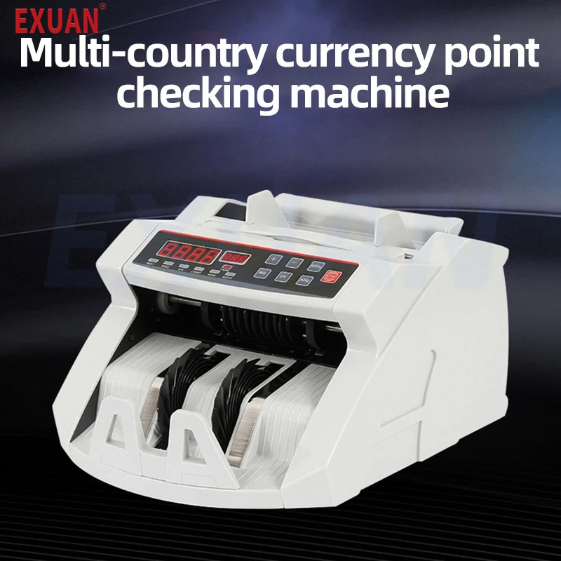 LED Money detector bill counter machine UV/MG money counting machine ...