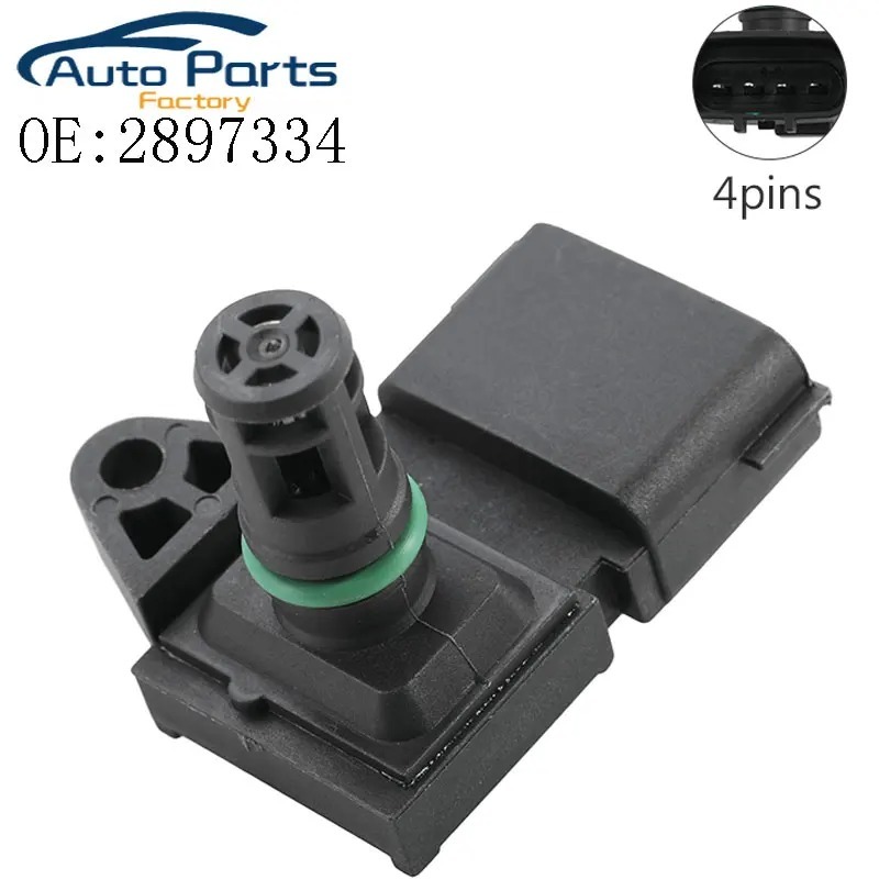 New Map Sensor Intake Air Pressure Sensor For Cummins M11 ISC ISL ISM ...