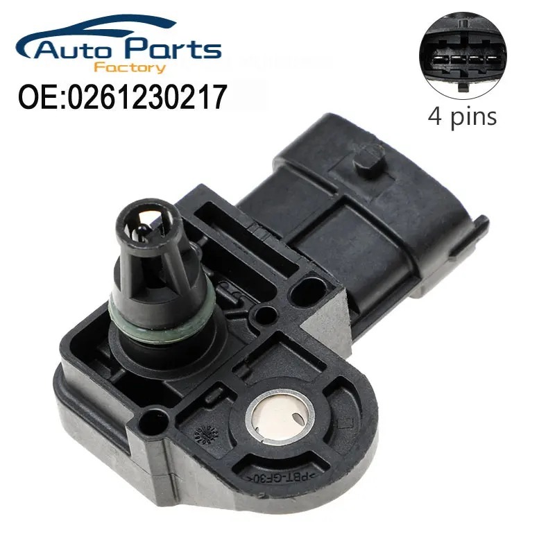 0261230217 MAP Sensor Intake Manifold Air Absolute Boost Pressure ...