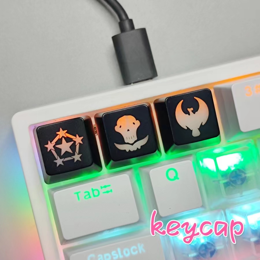 3pcs Keycap Translucent ESC Suitable for Mechanical Keyboard Axis ...