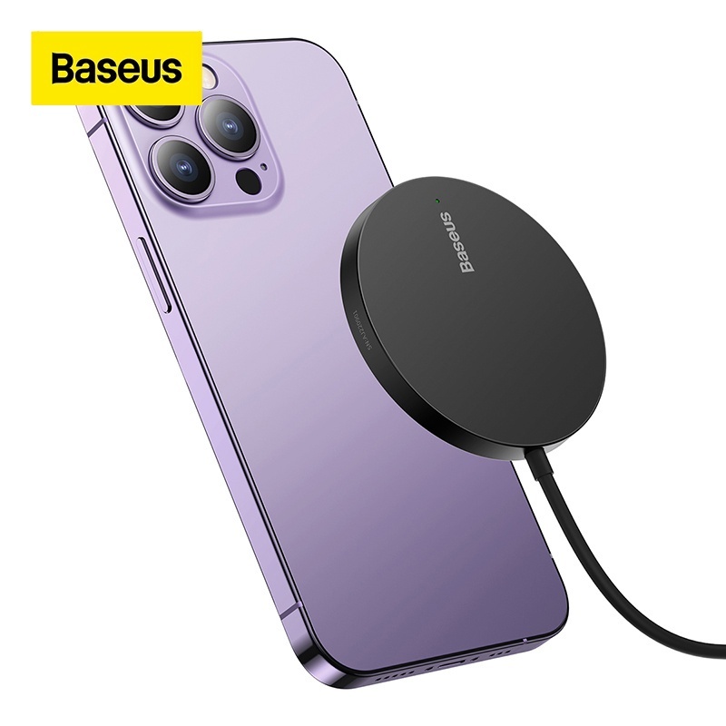 Baseus 15W Magnetic Wireless Chargers for iPhone 14 Qi Wireless Charger ...