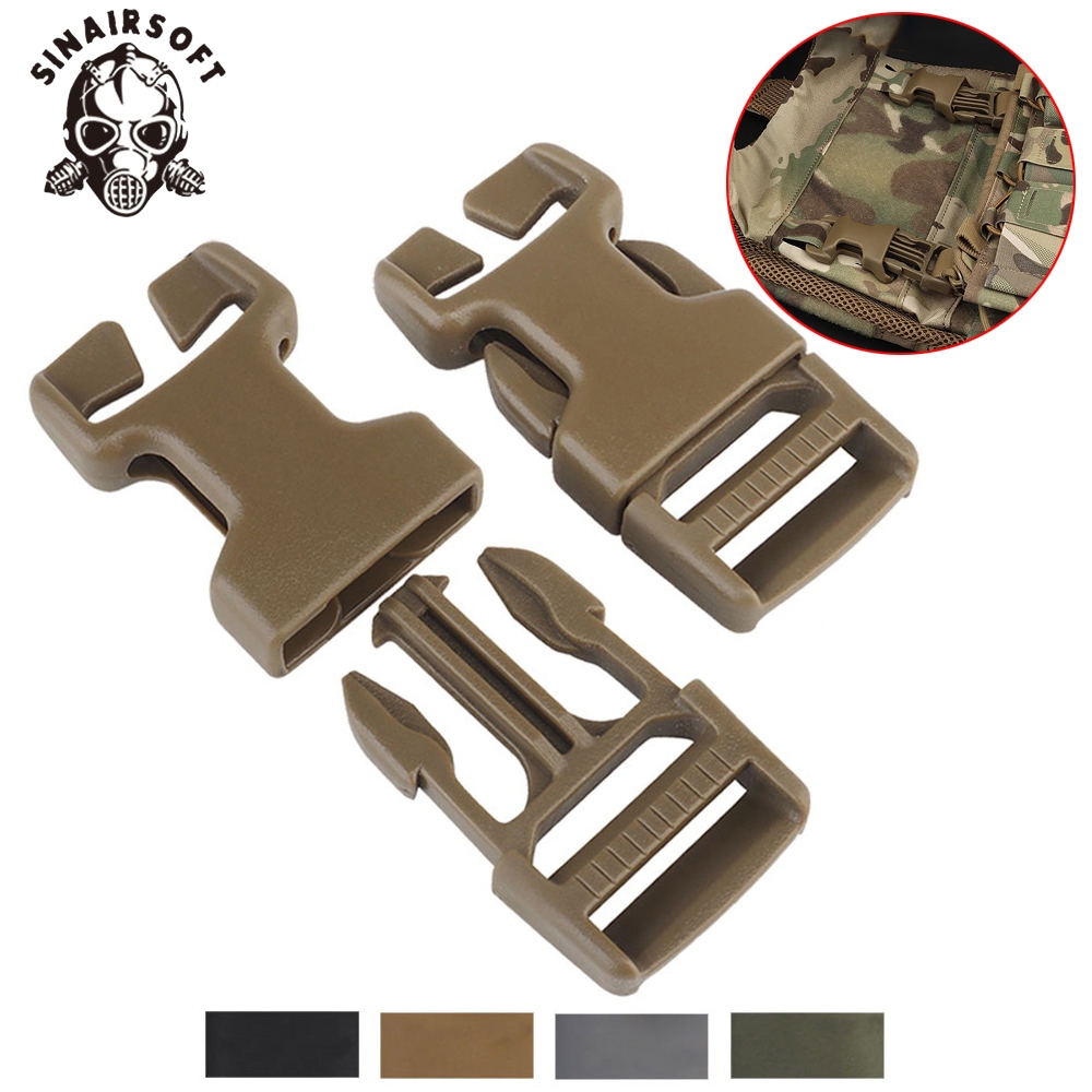 SINAIRSOFT Plastic Buckle SRB/WST Quick Release Safety Buckle Outdoor ...