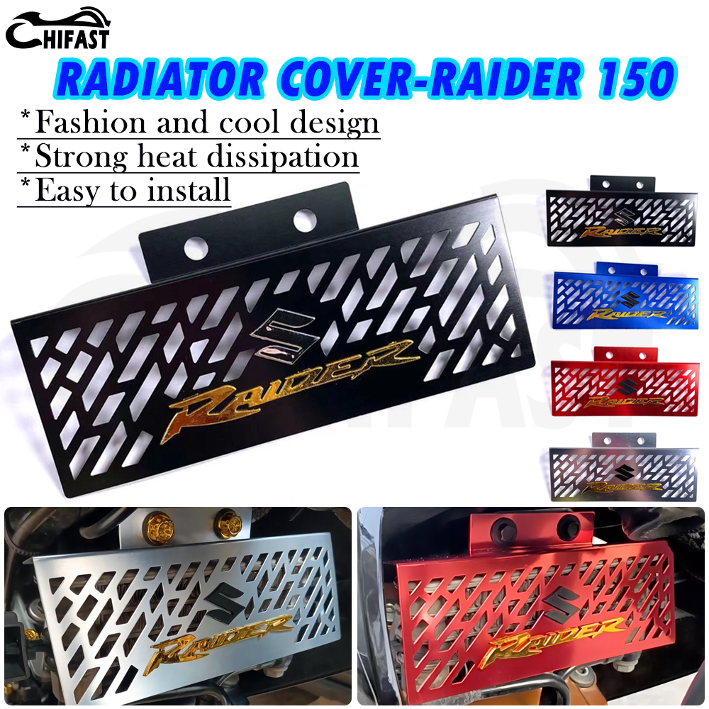 HIFAST RAIDER 150 Motorcycle Radiator Cover Radiator Iron Cover ...
