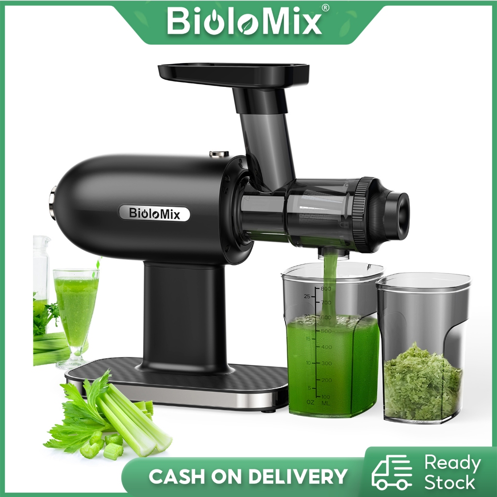 BioloMix Cold Press Juicer,Slow Masticating Juicer Machines with ...