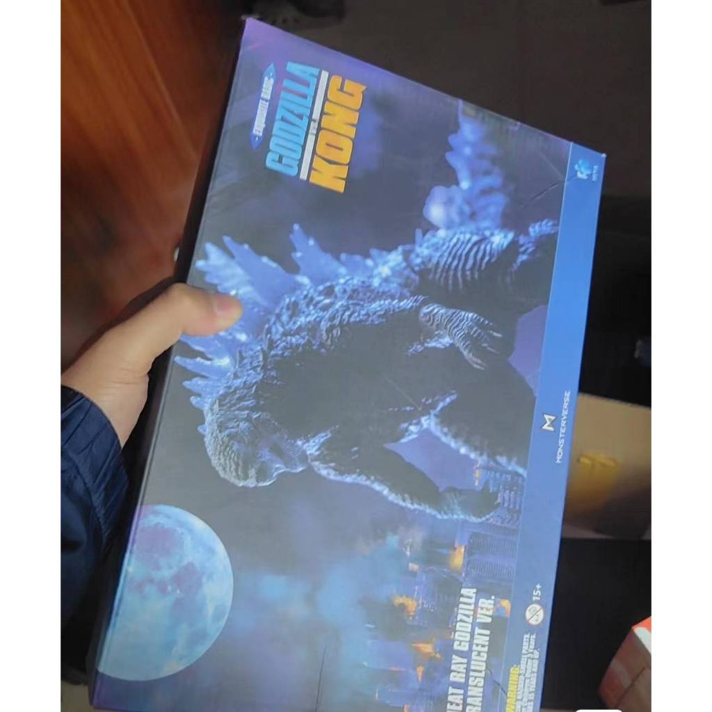 HIYA HIYA Gozilla Thermal Ray Blue Translucent Version Mobile Hand Play ...