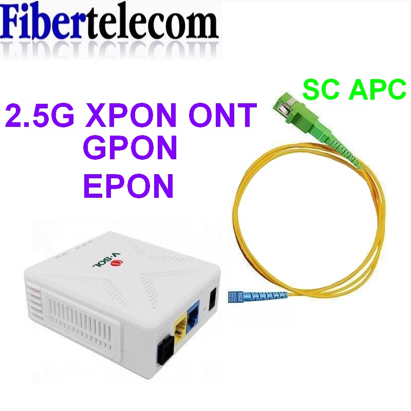 VSOL 2.5G XPON ONT Vsol EPON GPON ONU With Pppoe Replace the 2.5G switch or PON stick | Shopee ...