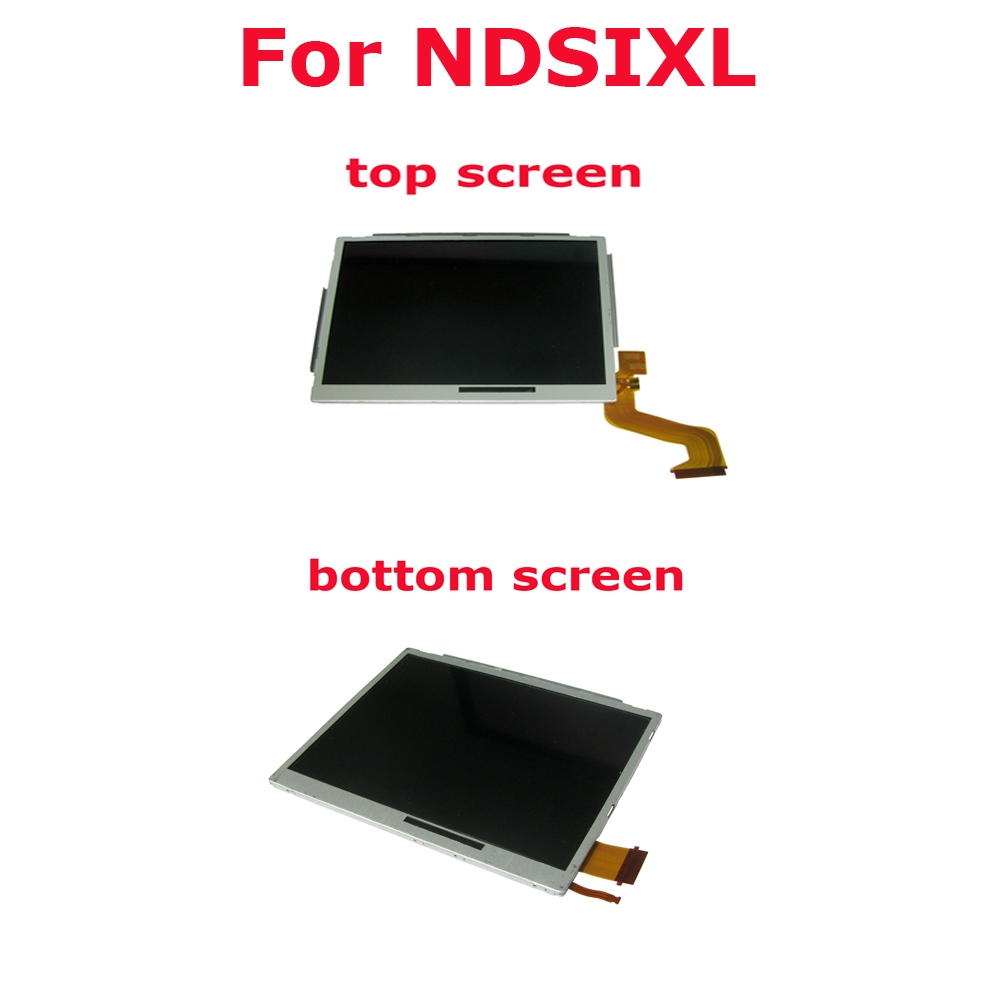 Top Bottom Upper Lower LCD Screen for NDSIXL LCD Display Screen for Nintendo NDSIXL NDSILL ...