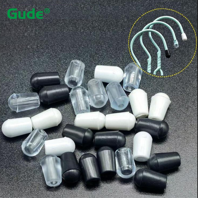 20Pcs Pvc Seals Threaded Sheath Tips End Caps Cap Cable Wire Stopper ...