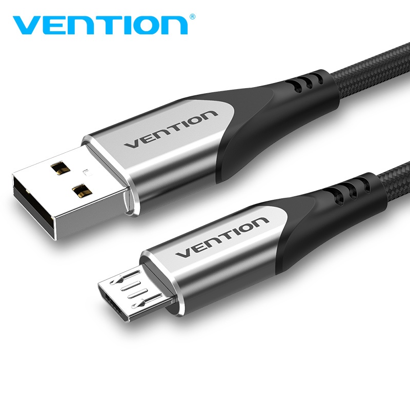 Vention Micro Usb Cable 2A Nylon Fast Charge Data For Android Mobile ...