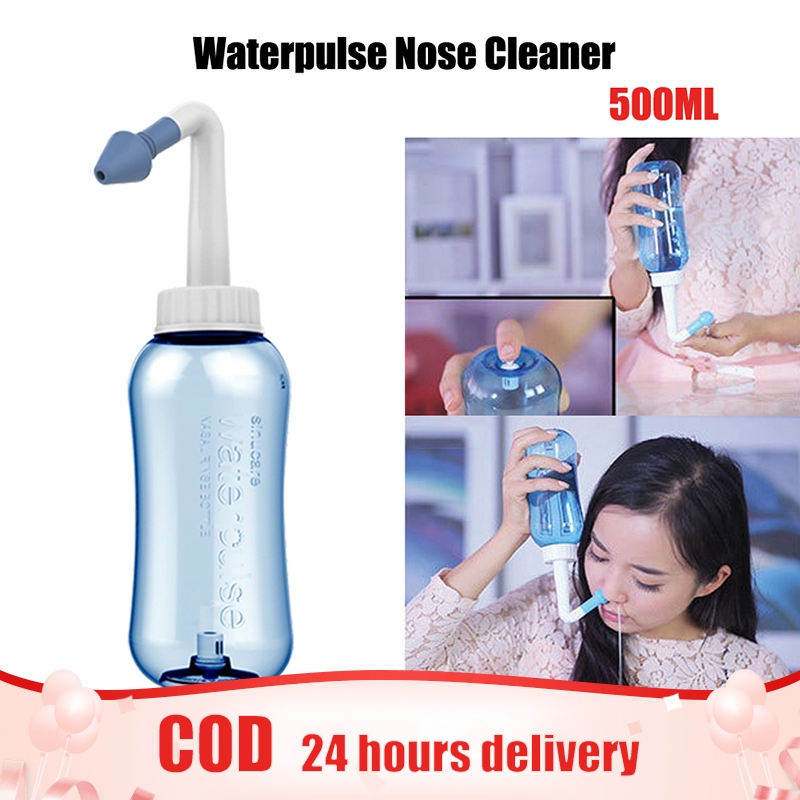 300ml Capacity Nasal Irrigator Nasal Rinse Cleaner Nasal Wash Bottle ...