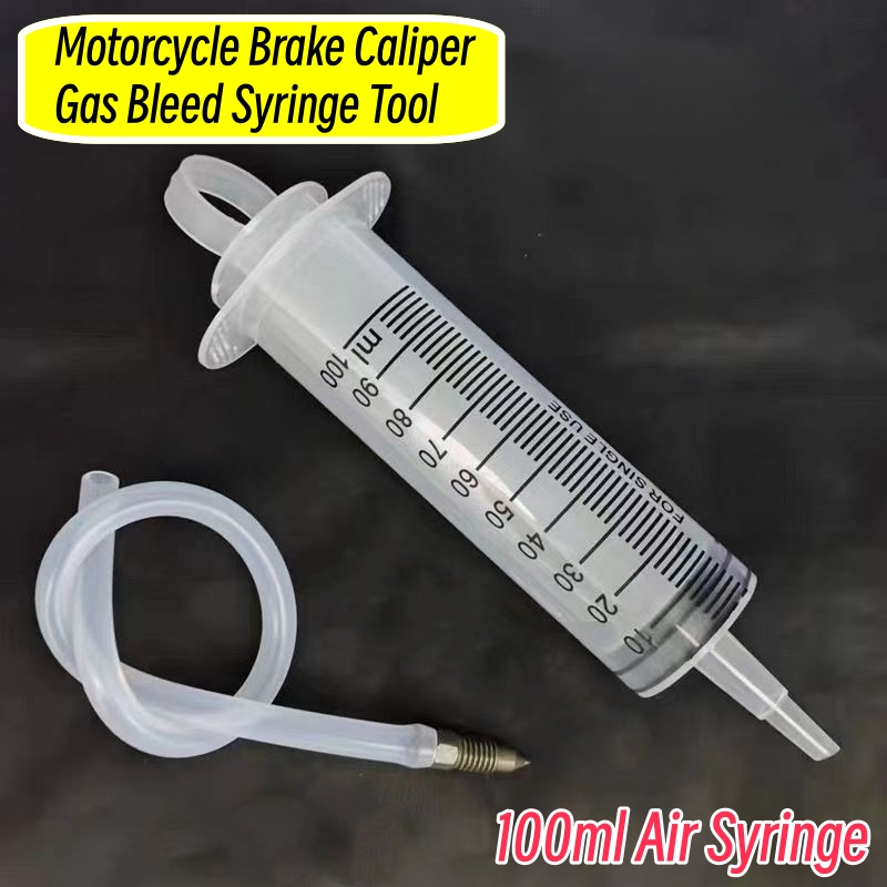 100ml Universal Motorcycle Bleed Kit Hydraulic Brake Bleed Devices with ...