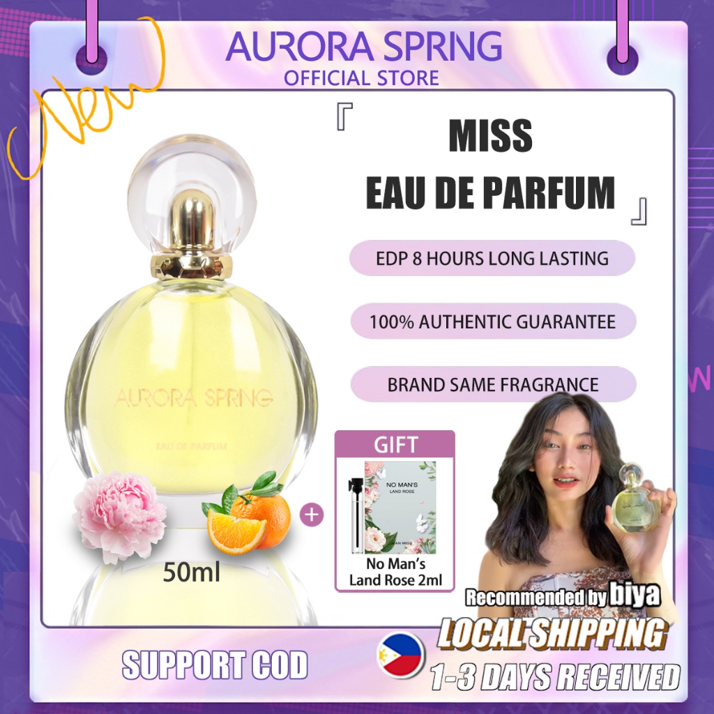 Aurora Spring Miss Perfume Eau de Parfum Perfume For Women 8-10 Hours ...