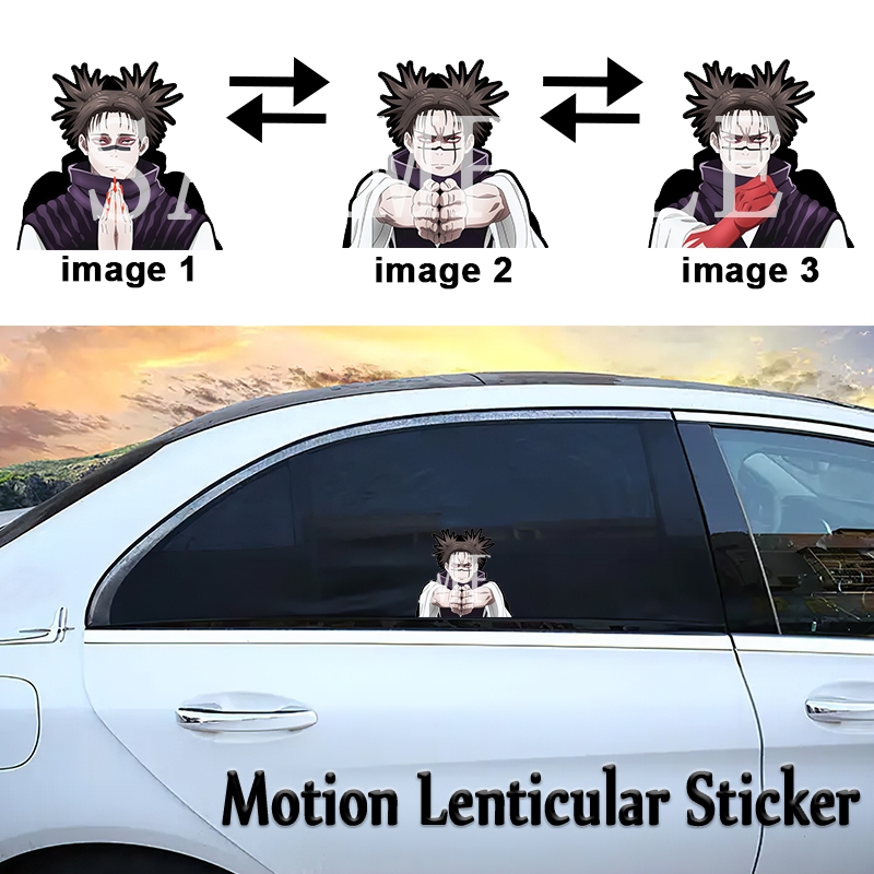 Choso Motion Sticker Jujutsu Kaisen Anime Peeker Sticker Waterproof ...