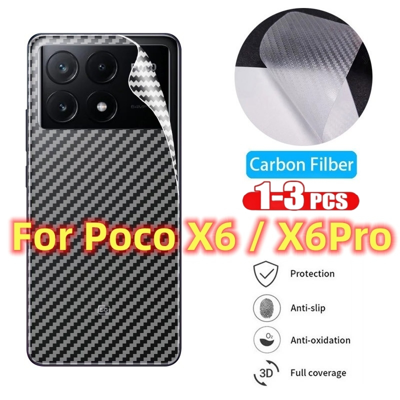 1-3Pcs Matte Back Film For Xiaomi Poco X6 Pro X7 X7Pro PocoX6 PocoX6Pro ...