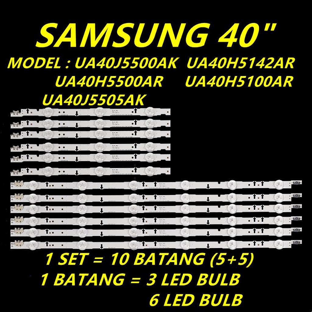 UA40J5505AK / UA40J5500AK / UA40H5100AR / UA40H5500AR / UA40H5142AR ...