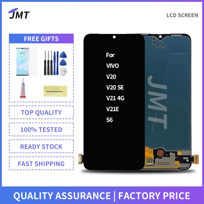 For Vivo V20 V20 SE V21 4G V21E S6 LCD Display Screen Replacement ...