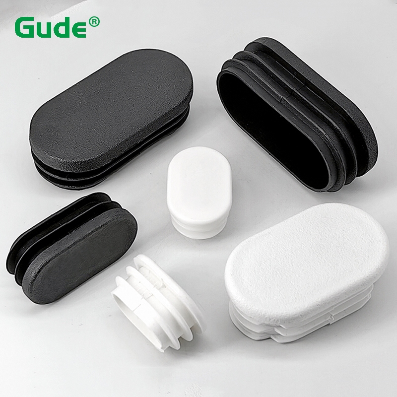 1/2/4/10/20/30 Pcs Black/White Oval Oblong Rectangle Plastic Blanking ...