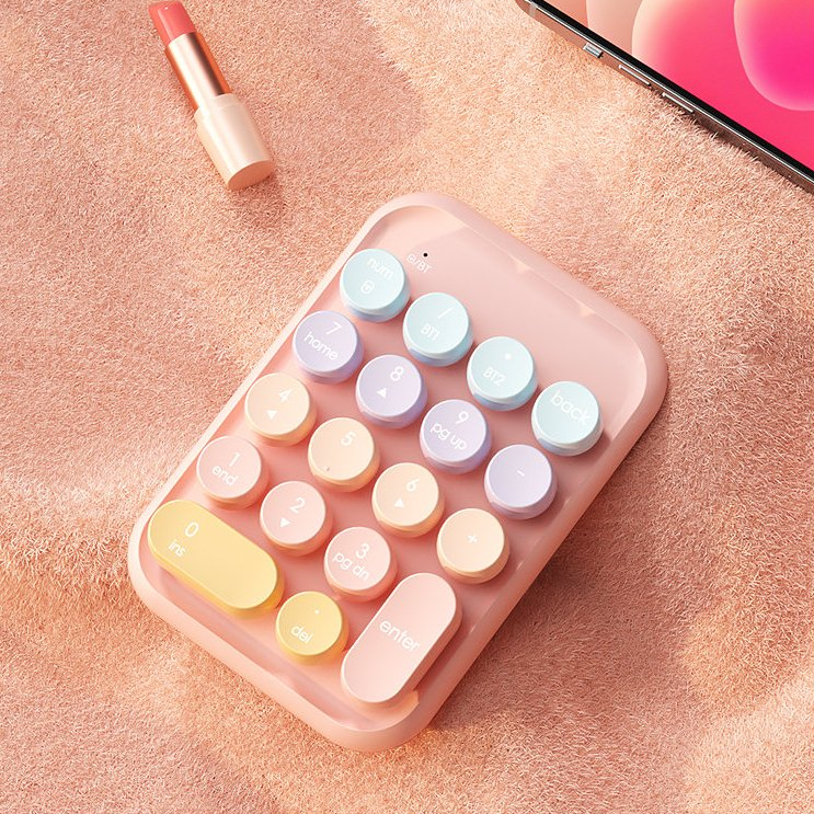 BOW K158 Dual Three mode Keyboard Portable Wireless Numeric Keypad ...