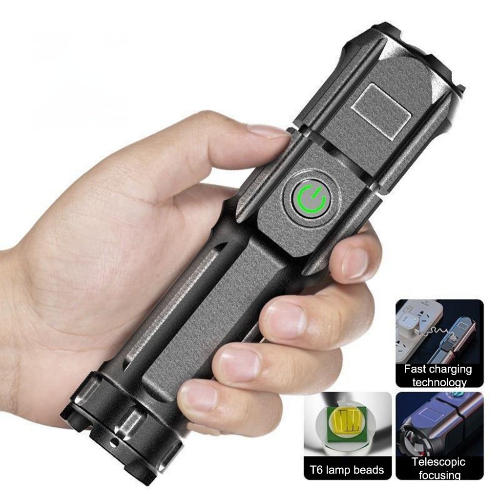 Portable Mini 20000LM Outdoor Camping Hunting L2 Rechargeable Tactical ...