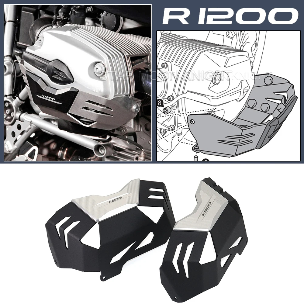 Motorcycle Cylinder Guard For BMW R 1200 GS Adventure ( 2006 - 2009 ...