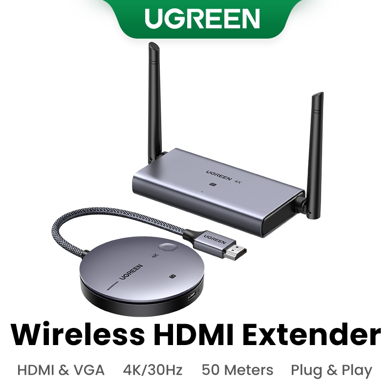 UGREEN Wireless Extender Screen Projector HDMI Switch Converter 50 ...