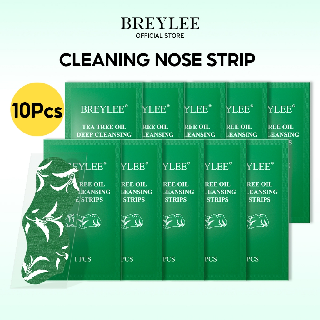 BREYLEE Tea Tree Deep Cleansing Nose Strips | Shopee Philippines