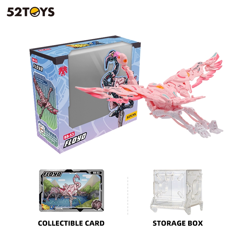 52TOYS BEASTBOX BB-53 FLOYD Mecha Deformation Action Figure Portable ...